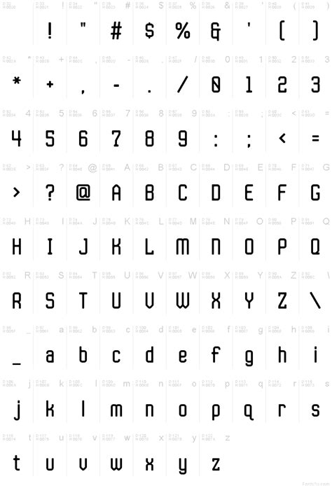 Jlsdatagothic Cnc Font