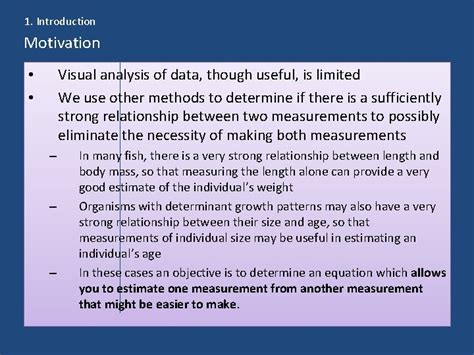 Lecture 3 Bivariate Data Linear Regression 1 Introduction