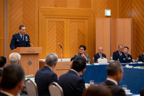 Yokota Commander Reinforces Community Ties With Naccc Yokota Air Base