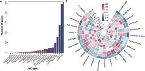 The Distribution Characteristics Of Arg Types Number Of Genes In Each