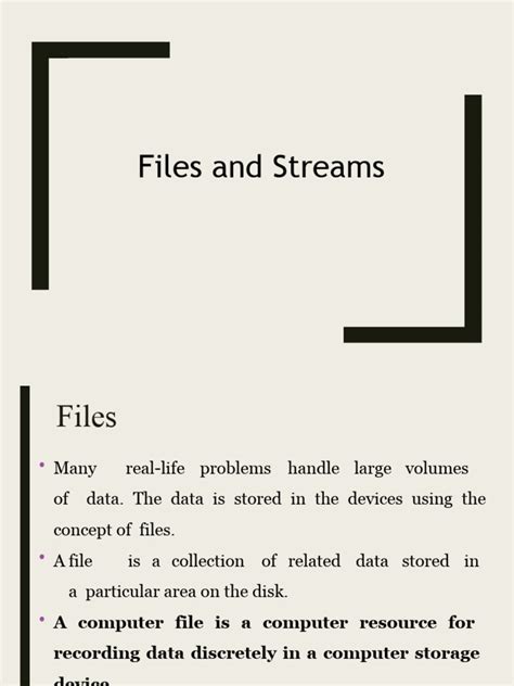 M5 Filehandling Pdf Computer File Input Output