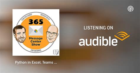 Python In Excel Teams Premium Trial Workflows Replacing Connectors 300 365 Message Center