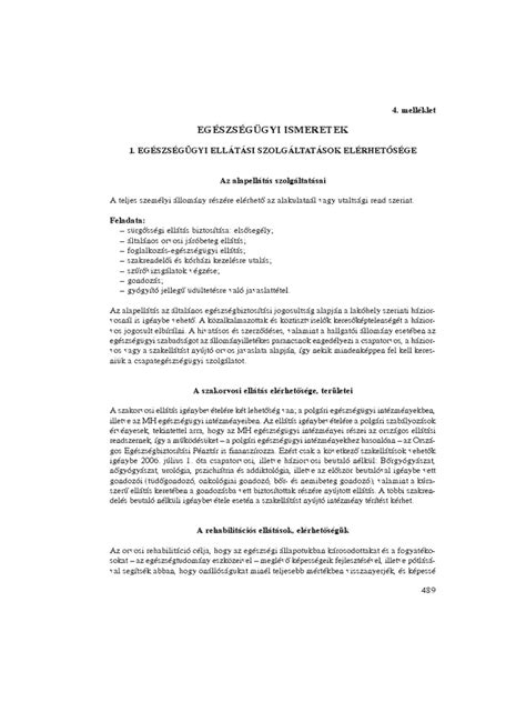 Melleklet 4 Egeszsegugyi Ismeretek Pdf