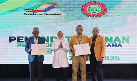 Ptpn Iii Tandatangani Perjanjian Kerja Bersama Dengan Fspbun