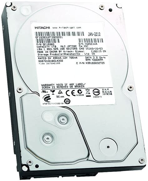 Hitachi Deskstar 7K1000.C: жесткий диск с особенностями | Статьи ...