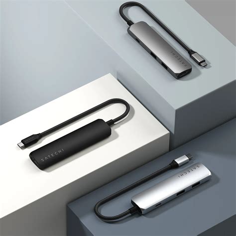 13 In 1 Usb C Triple Display Multiport Adapter Satechi Apple And Pc Accessories