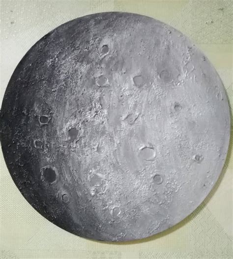 Картина «Луна Картон Акрил 2023 г