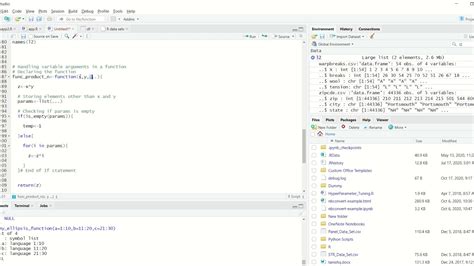 step 15 handling variable number of argument in a functions in r youtube