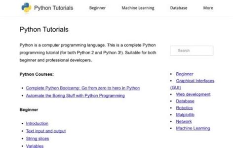 Learn Python Online Best Python Courses And Tutorials For Beginners