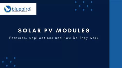 PPT Solar PV Modules Harnessing Sunlight For Clean Energy PowerPoint Presentation ID