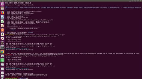 ROS开发过程中遇到Could not find a package configuration file provided by qt build with any of the