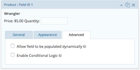 Enable Conditional Logic Welcome To RJ Web Builder