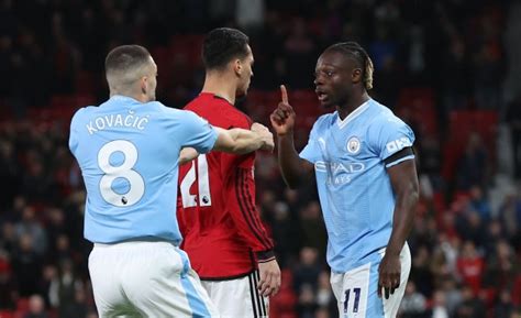 Man City Star Jeremy Doku Aims Dig At Antony After Man Utd Derby Clash