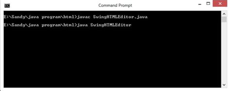 How To Create Html Editor In Java