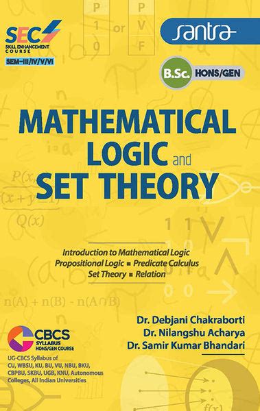 Mathematical Logic And Set Theory Sem Iii Vi Santra Publication