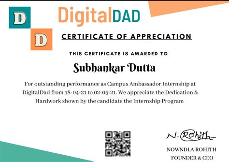 Subhankar Dutta On Linkedin Thanks Digitaldad For This Great
