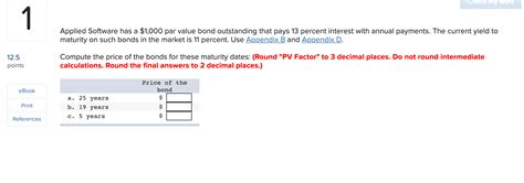 solved check my work 1 applied software has a 1 000 par
