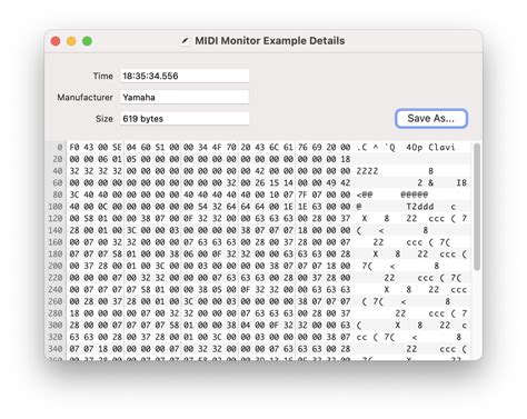 MIDI Monitor Documentation