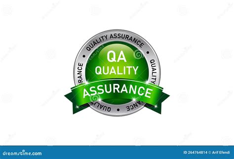 Quality Assurance Sign Graphic Vector Illustration Design Template Stock Vector Illustration
