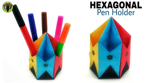 Multifunctional Hexagonal Pen Box At Alexis Kevin Blog