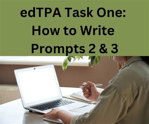 Edtpa Task One How To Write Prompts 2 And 3 — Terryl Yates