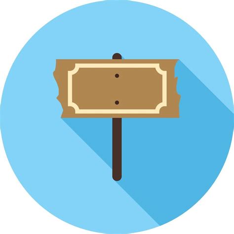 Sign Flat Long Shadow Icon 11280724 Vector Art At Vecteezy