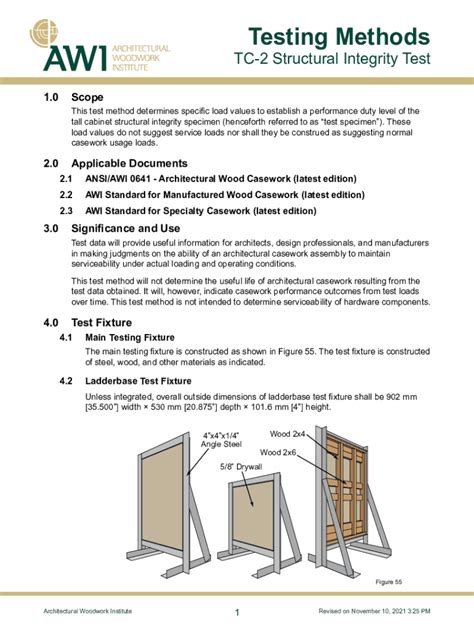 Fillable Online Architectural Wood Casework Standard Fax Email Print