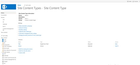 Inherit Content Type Microsoft Qanda