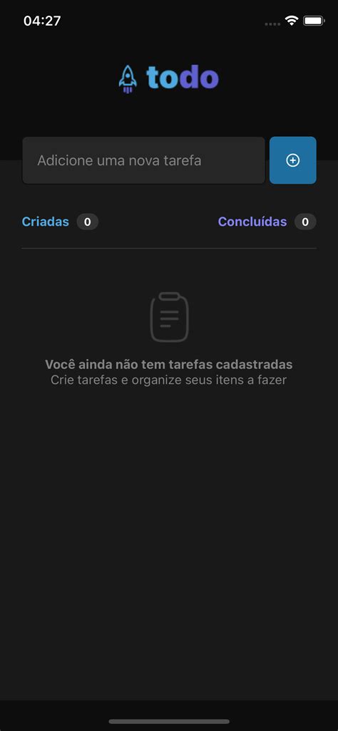 Github Ignite Bootcampreact Native Challenge 01 📱 Todo App Built With React Native