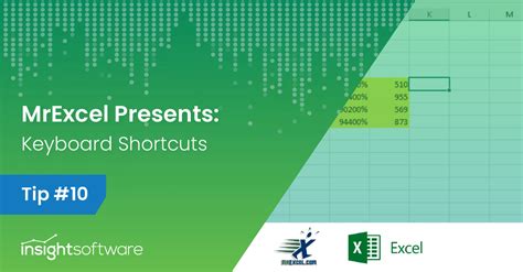 Mr Excel Presents Favorite Keyboard Shortcuts Insightsoftware