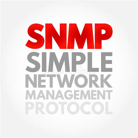Snmp Simple Network Management Protocol Is An Internet Standard