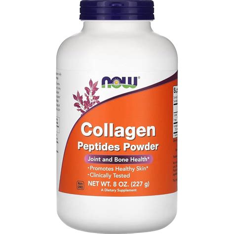Collagen Peptides Powderpeptidos De Colageno En Polvo 227 Gr Elite