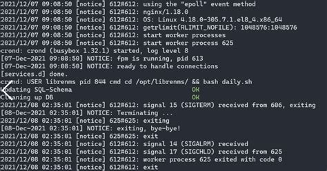 Librenms Docker Dispatcher Stopping During Night Help LibreNMS