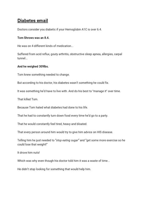 Email Story Examples Pdf Epidemiology Human Diseases And Disorders