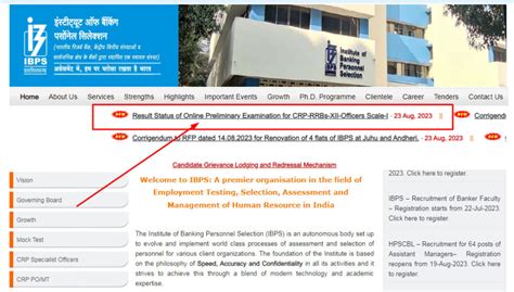 Ibps Rrb Po Result 2023 Direct Link Download Scorecard Now