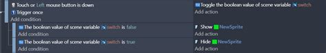 Solved Trouble Hiding And Showing Objects How Do I Gdevelop Forum