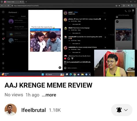 Anant Singh Dugtal On Linkedin Livestream Youtube Memes Youtuber