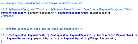 1 The Same Code Excerpt Annotated For Compile Time And Runtime Download Scientific Diagram