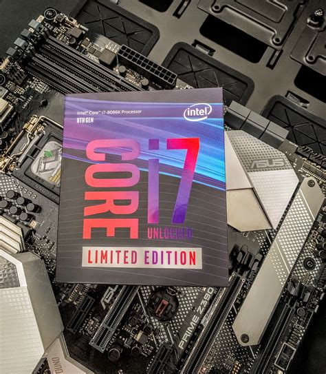 Как я собрал компьютер на юбилейном Intel Core I7 8086k и много думал