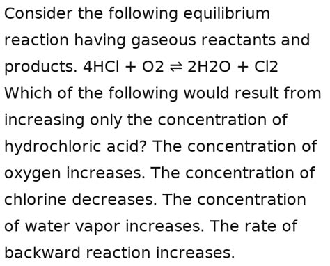 consider the following equilibrium reaction having gaseous reactants and products 2h2o o2 [algebra]