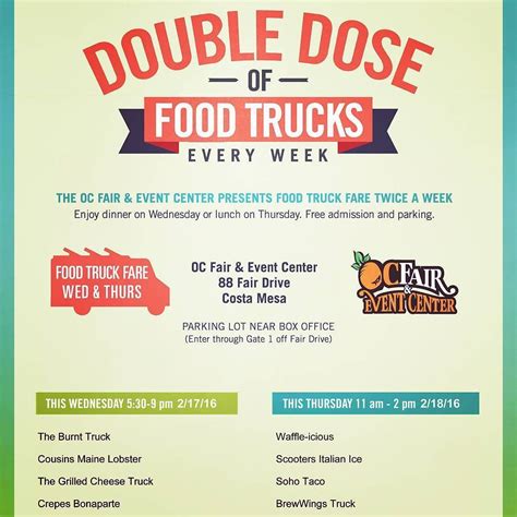 Discover The Best Food Trucks At Oc Fair