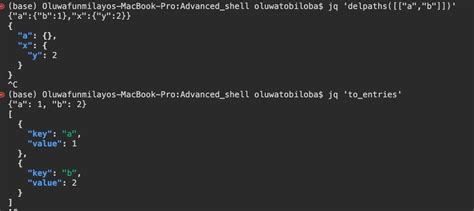 Dummy Jq Basic Filters Basic Filters And Builtin Operators And