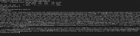 在Linux中如何将 cURL 输出保存到文件 云社区 华为云