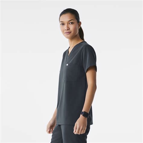 Womens Catarina Scrub Top™ Dark Harbor · Figs