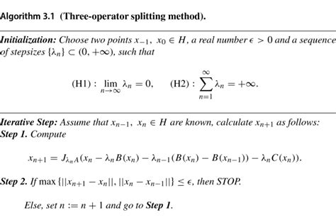 Three Operator Splitting Algorithm For A Class Of Variational Inclusion