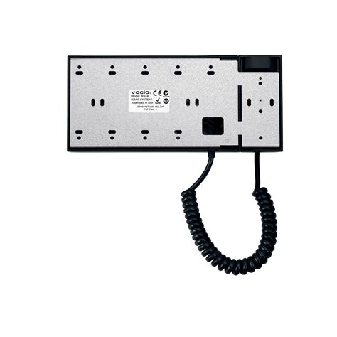 Wall Mounted Paging Station Networked W 4x Paging Buttons And Handheld Mic Vocia Ws 4 Jands
