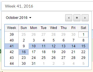 Html Que Input Type Week No Salte A La Siguiente Linea Stack