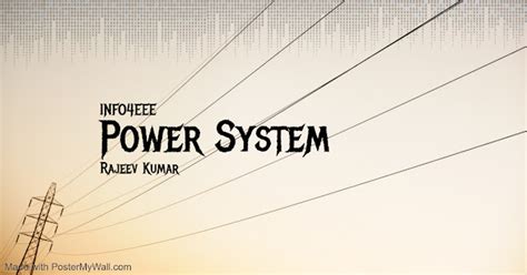 Introduction To Electric Load Forecasting And Its Significance INFO EEE