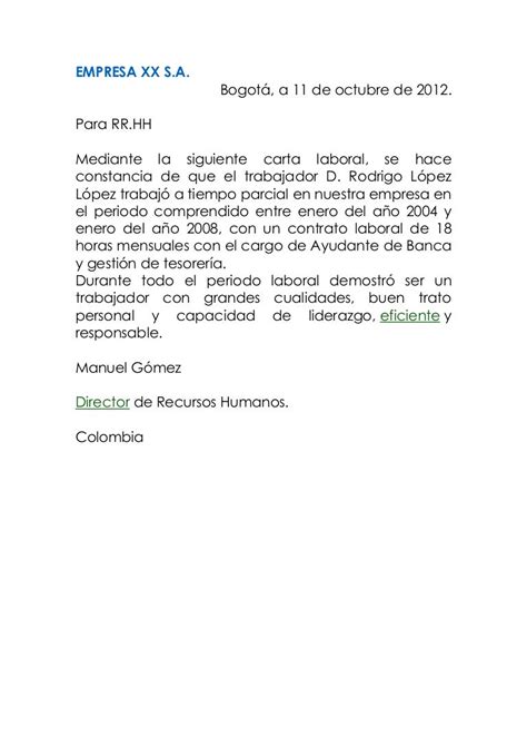 Constancia De Trabajo O Carta Laboral Ejemplos Word Pdf 2023 Porn Sex