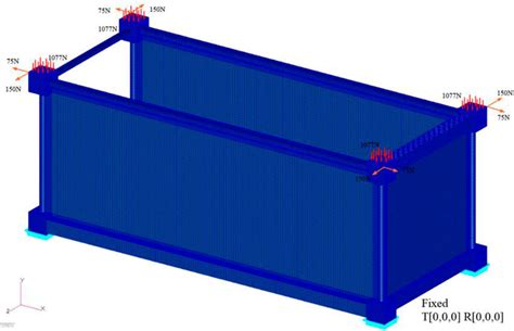 Load And Constraints Condition Download Scientific Diagram